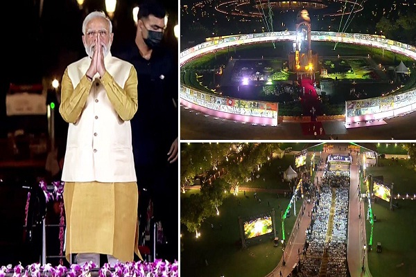 PM Narendra Modi inaugurates Kartavya Path unveils Netaji statue says ...