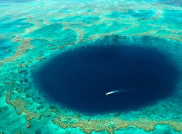 Scientists discovered the world's deepest blue hall