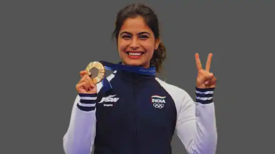 Manu Bhaker returned home after a historic performance in Paris ...