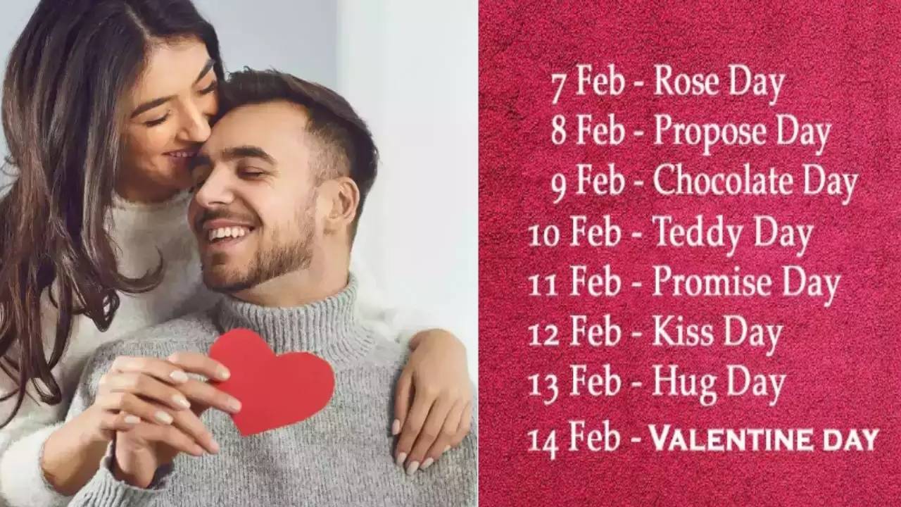 Valentine Week List 2025: इस दिन से शुरू हो रहा है प्यार का वीक, इस दिन ...
